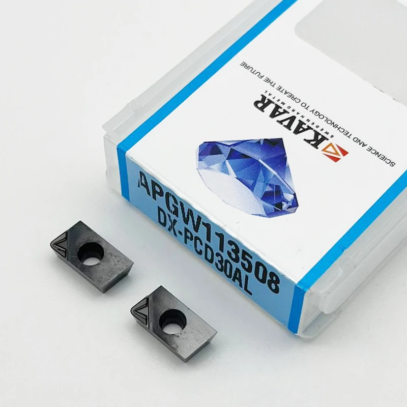 APGW APKT PCD Алмазная вставка APGW1135 04 08 PCD30AL Инструмент для ...