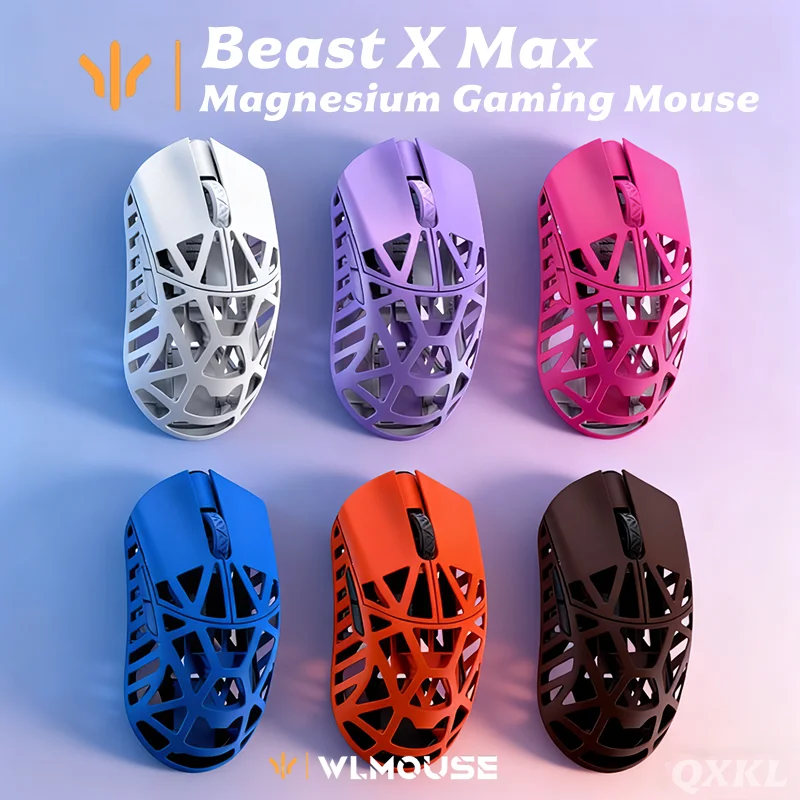 Магниевая игровая мышь WLMOUSE Beast X Max | AliExpress