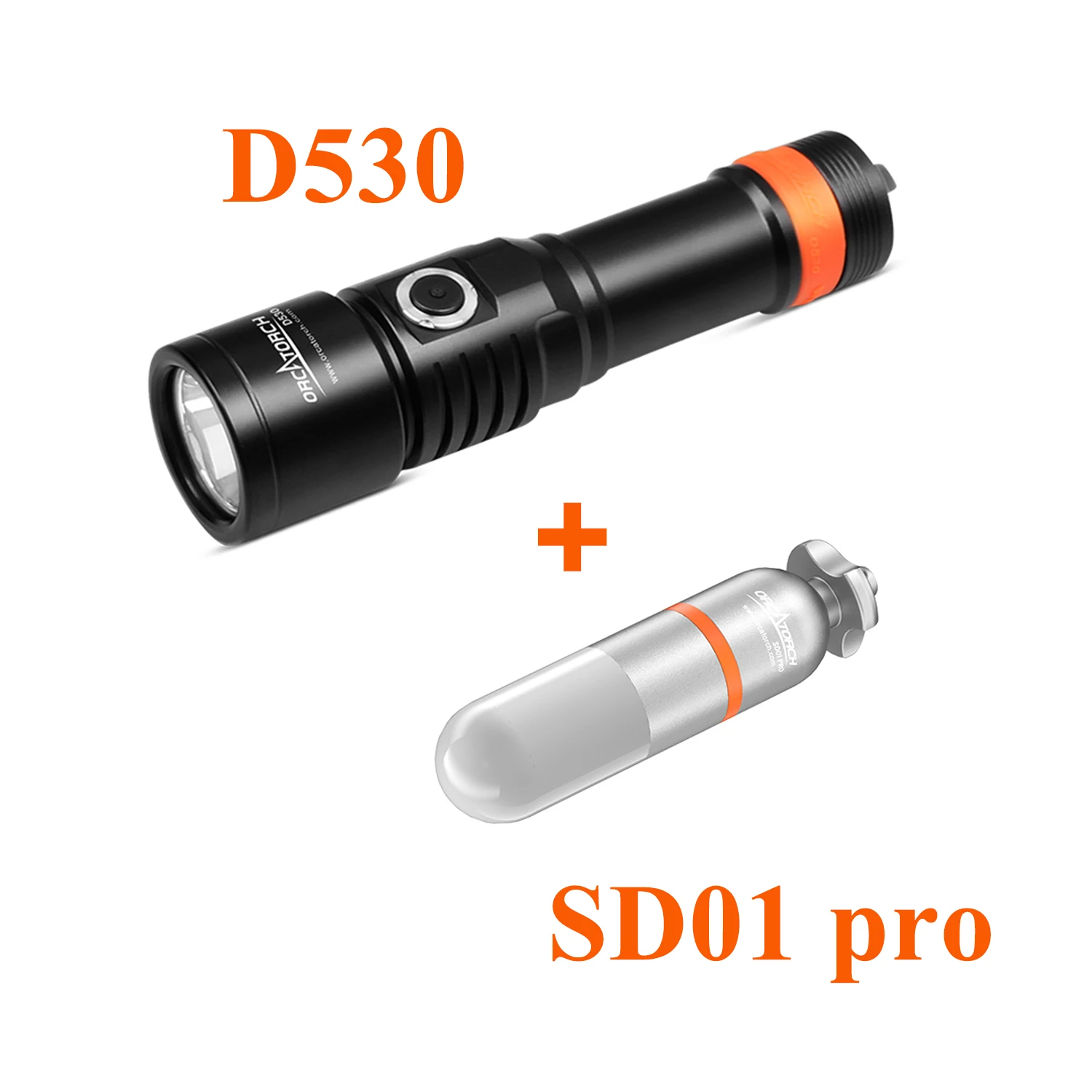 ORCATORCH D530 Фонарик для дайвинга | AliExpress