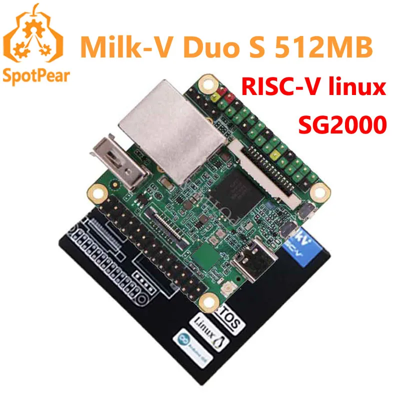Milk-V Duo S 512 МБ RISC-V Linux Макетная плата SG2000 Milk-V-Duo-S ...