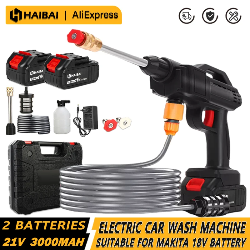Беспроводная автоматическая мойка высокого давления | AliExpress