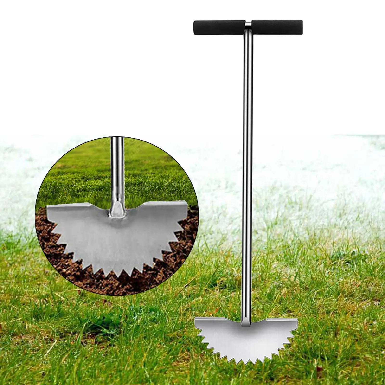 Garden Lawn Edging Tool Hand Tool Lawn Step Edger Half Moon Edger Lawn ...