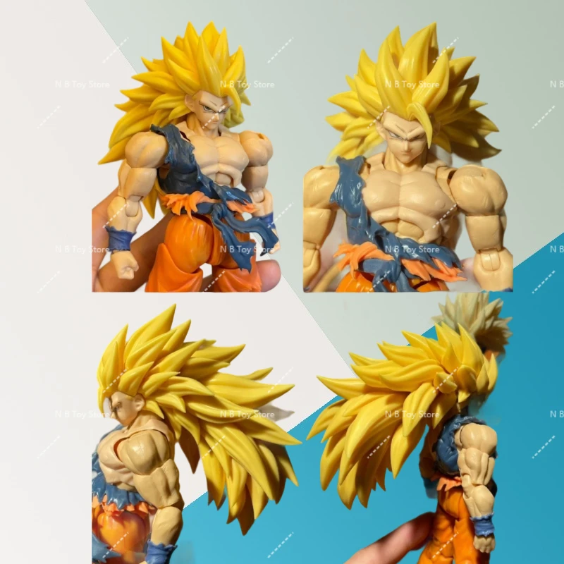 Jesse Dragon Ball SHF Super Saiya SSJ3 Lightning Marbles Son Goku Heads ...