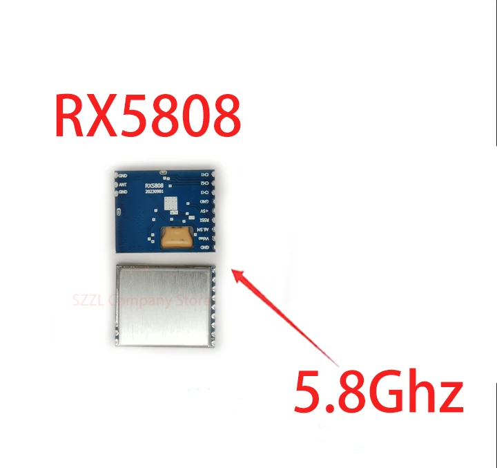 (1 шт.) 5,8 ГГц RX5808 модуль беспроводного видеоприемника для платы ...