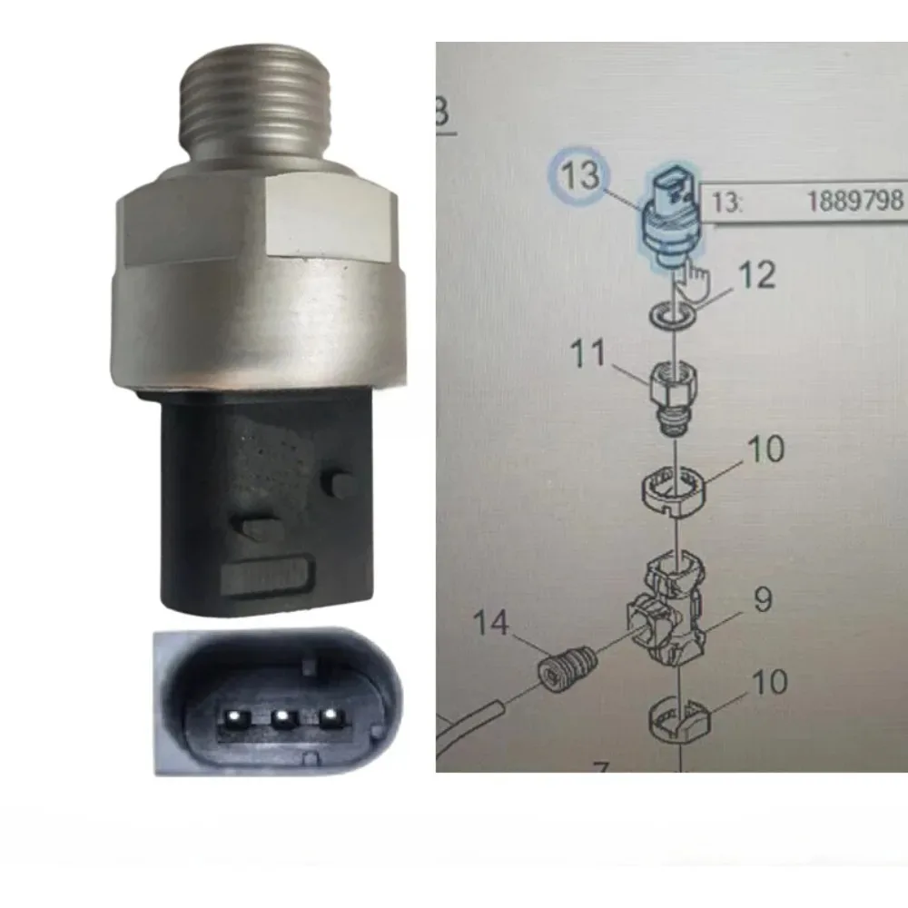 Датчик давления 1889798, датчик высоты пневматической пружины, подходит ...