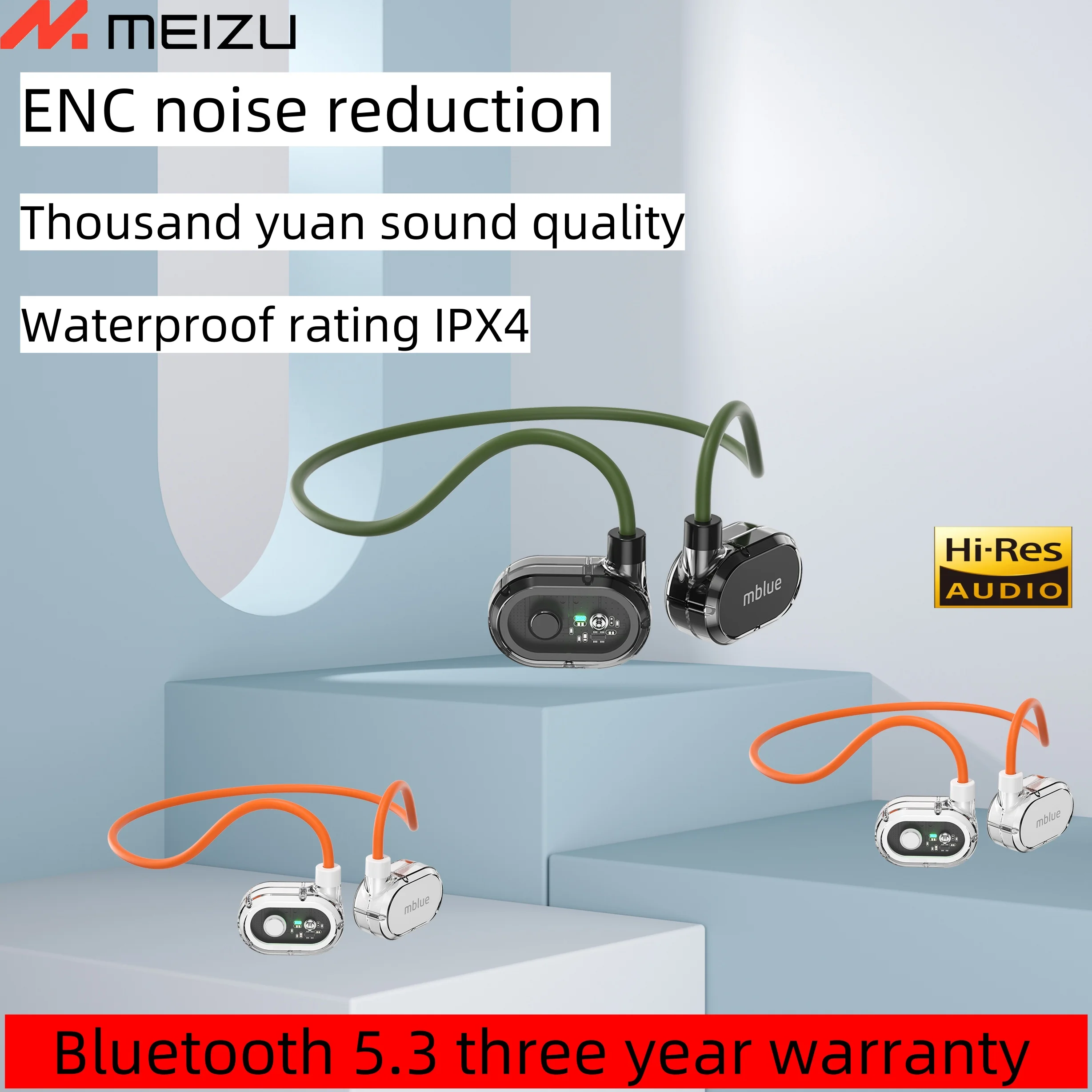 MEIZU mblue H02 беспроводные спортивные наушники | AliExpress