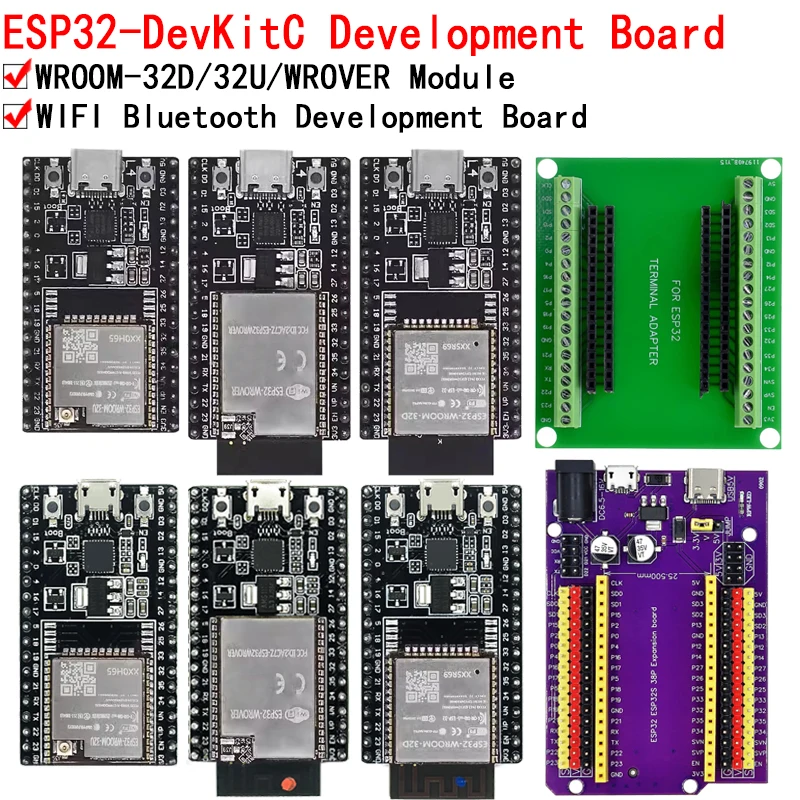 ESP32-DevKitC плата для разработки Si Tai&SH | AliExpress