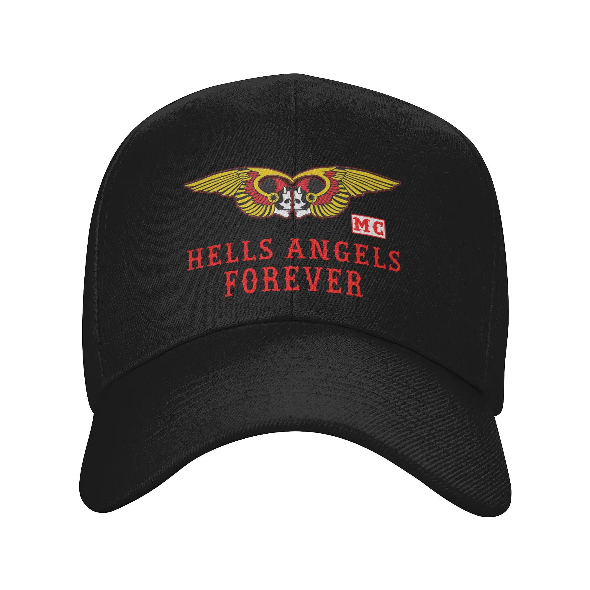 H-Hells Forever A-Angels Baseball Cap Retro Brotherhood Motorcycle Club ...