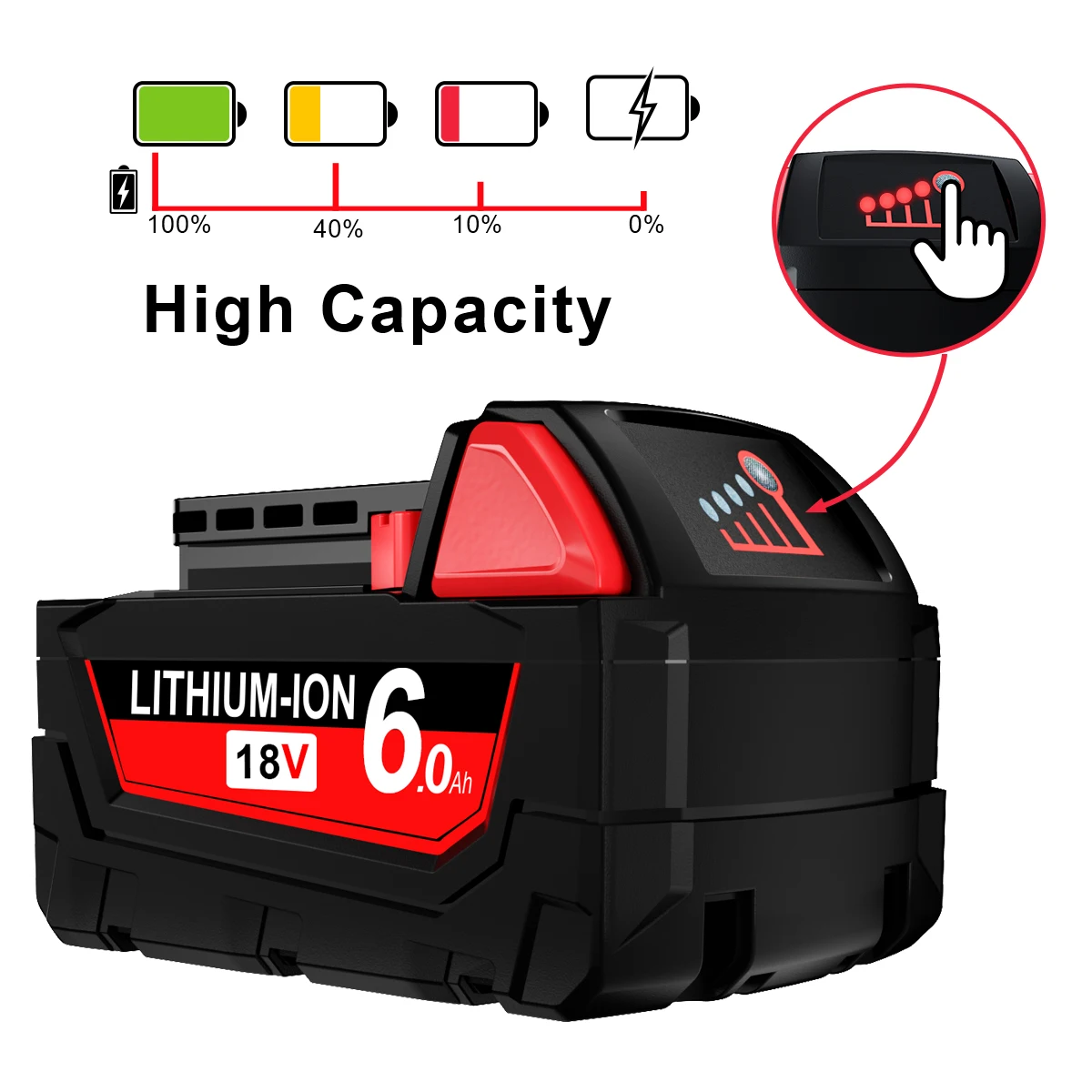 M18 battery xc 5.0 store
