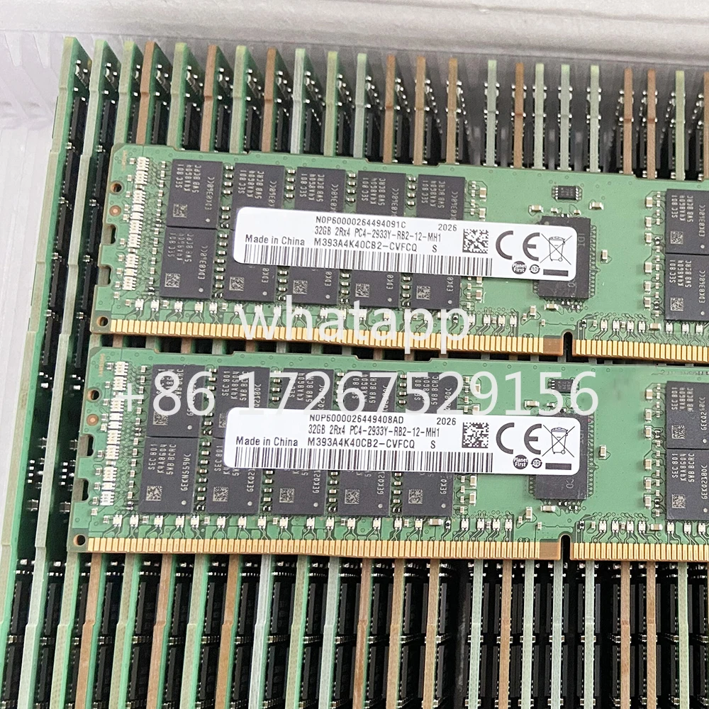 32 ГБ DDR4 2933 МГц ECC REG RAM для R730XD R740XD T430 T440 T630 T640 ...