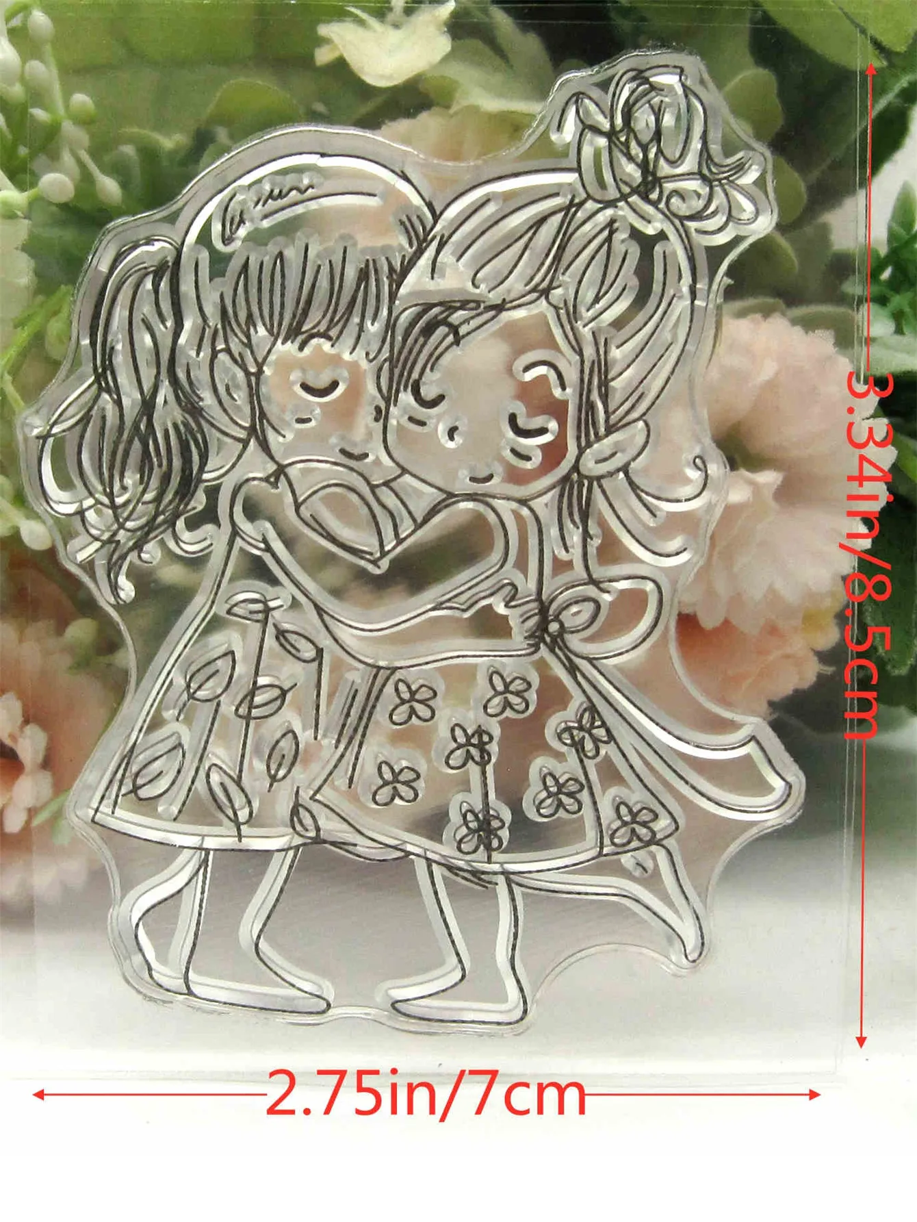 Штампы для скрапбукинга Ally HeHe Cartoon Girl | AliExpress