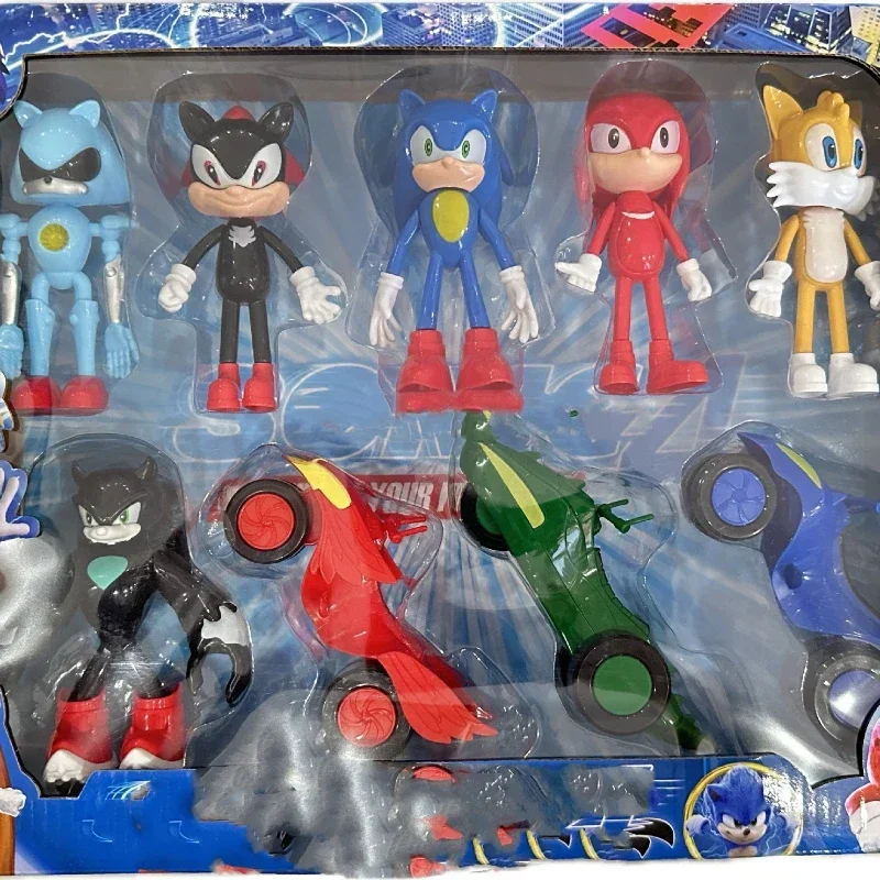 Набор экшн-фигурок из аниме «Ежик Sonic» | AliExpress