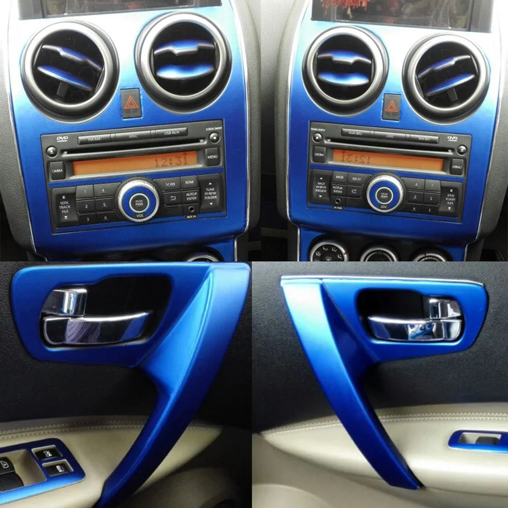Car-Styling 3D/5D Carbon Fiber Car Interior Center Console Color Change ...