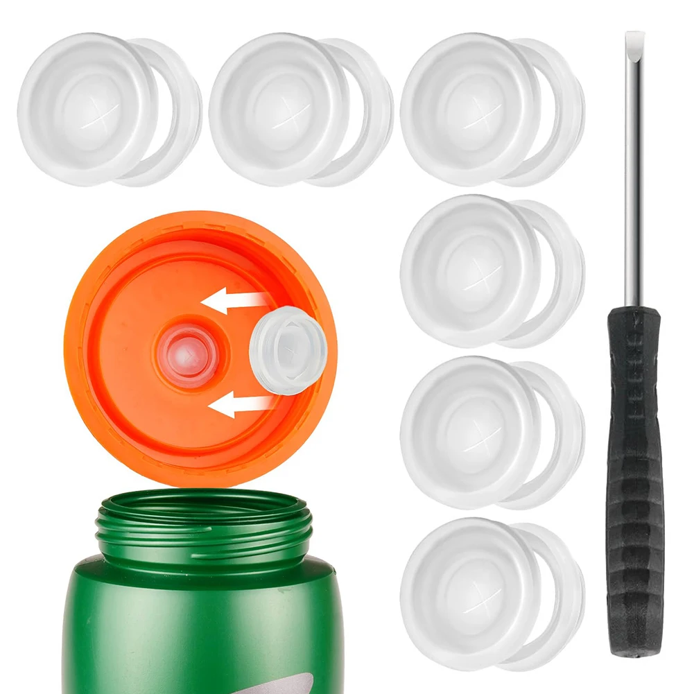 6-комп. дозирующие клапаны, силиконовый клапан и пластиковая вставка ...