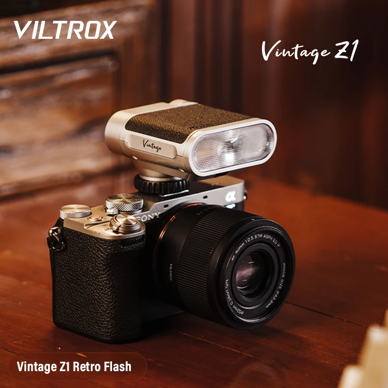 Мини-вспышка Viltrox Z1 в стиле ретро, светодиодная заполняющая лампа ...