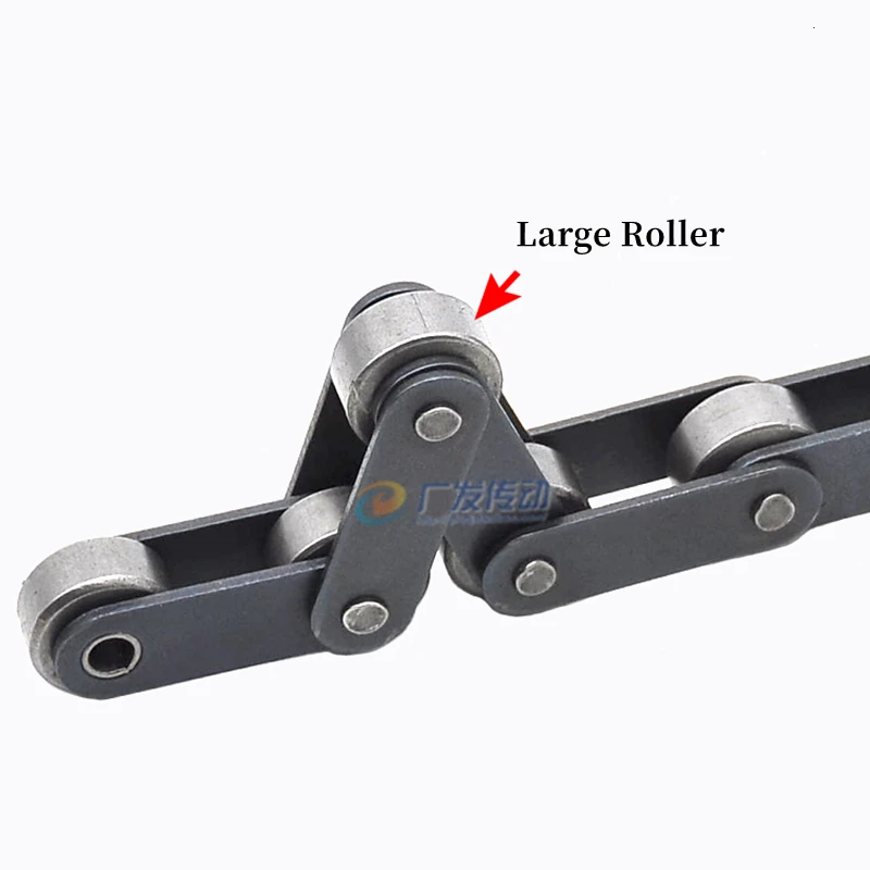 C2040/C2042/C2050/C2060 Double Pitch Roller Conveyor Chain 1.524 Meter ...