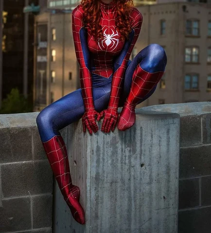 Female spider woman costume AliExpress