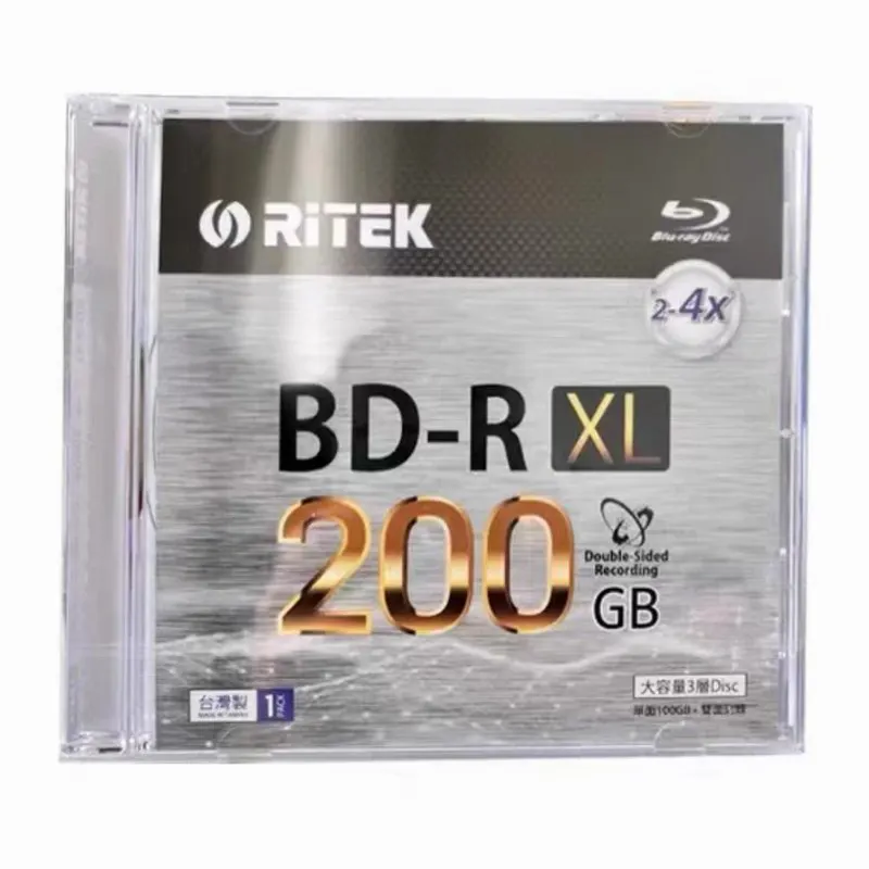 Blue Ray диск BD-R XL 200 ГБ Три слоя Bluray BDXL BDR 200g 2-4X 1 шт ...
