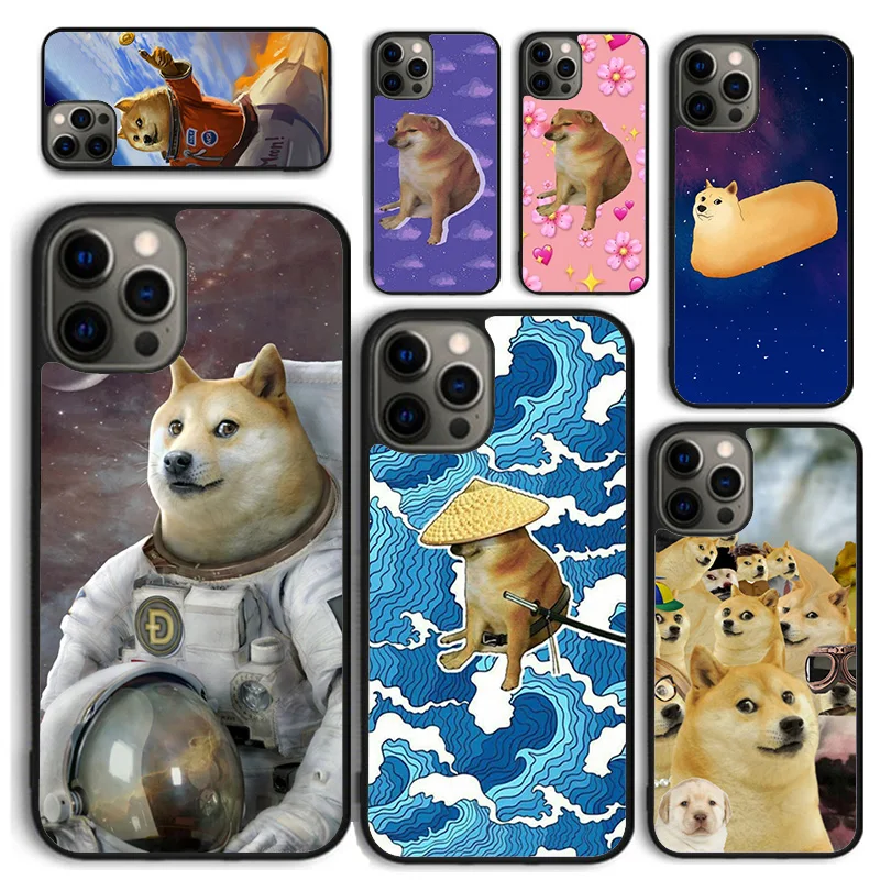 Doge Phone Case for iPhone 16 15 SE2020 6 7 8 Plus for Apple 13 11 12 ...