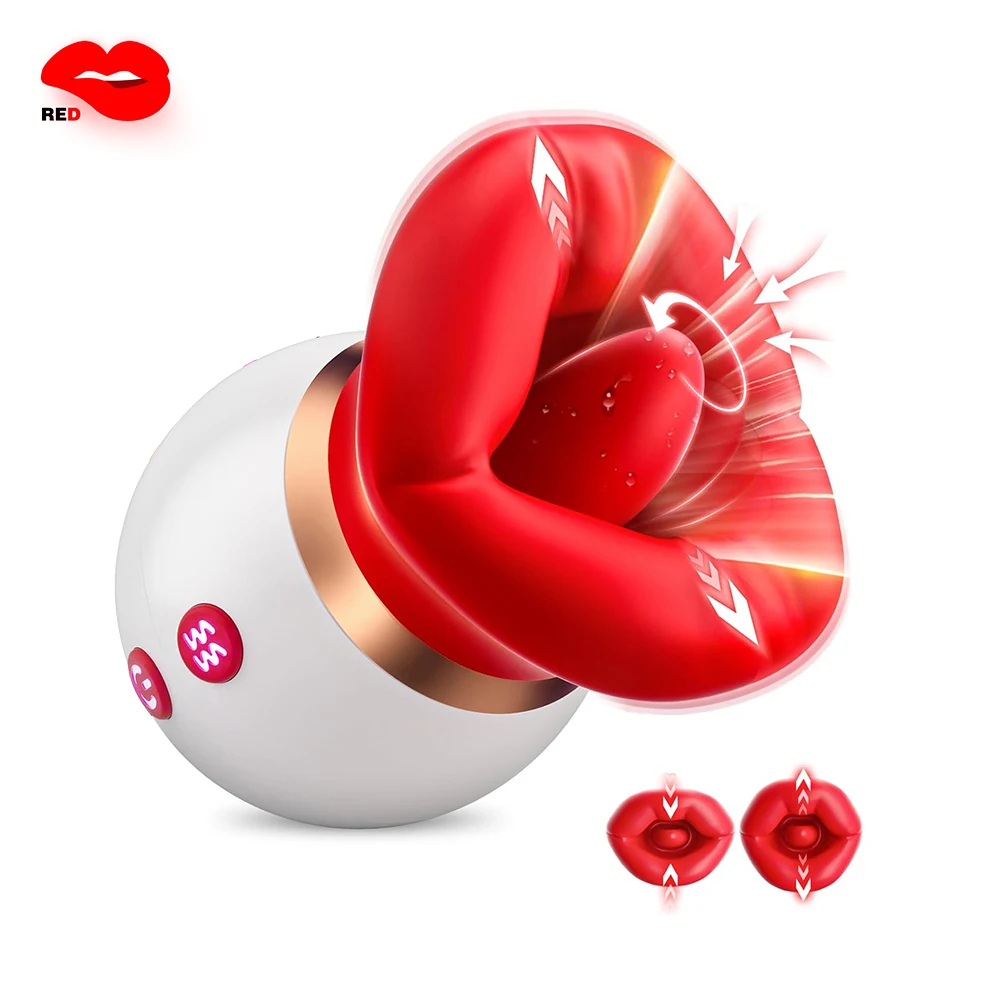 Вибратор Для Взрослых, Сосание Языка, Лизание Языка, Клитор, Соска ...