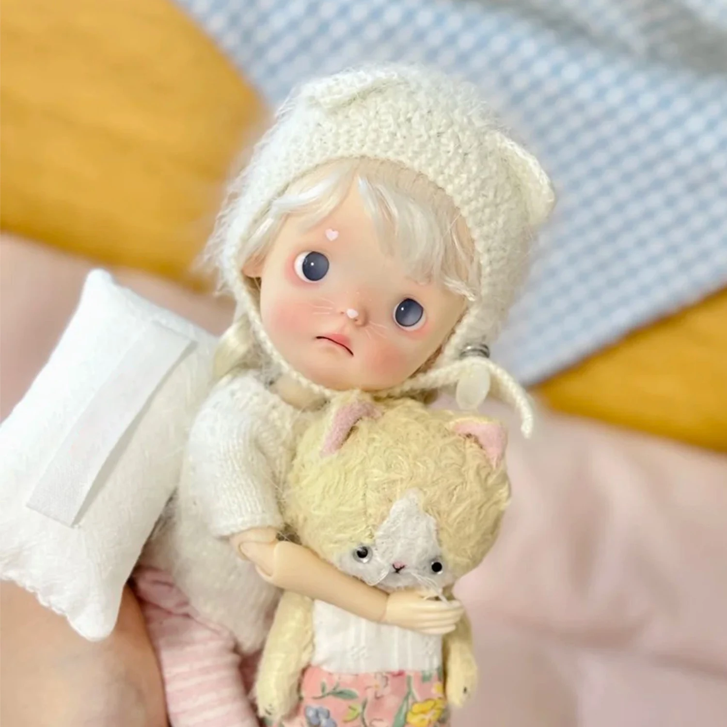 Резиновая шарнирная кукла XiaoP 1/6 Disappointed Sad Crying Expression ...