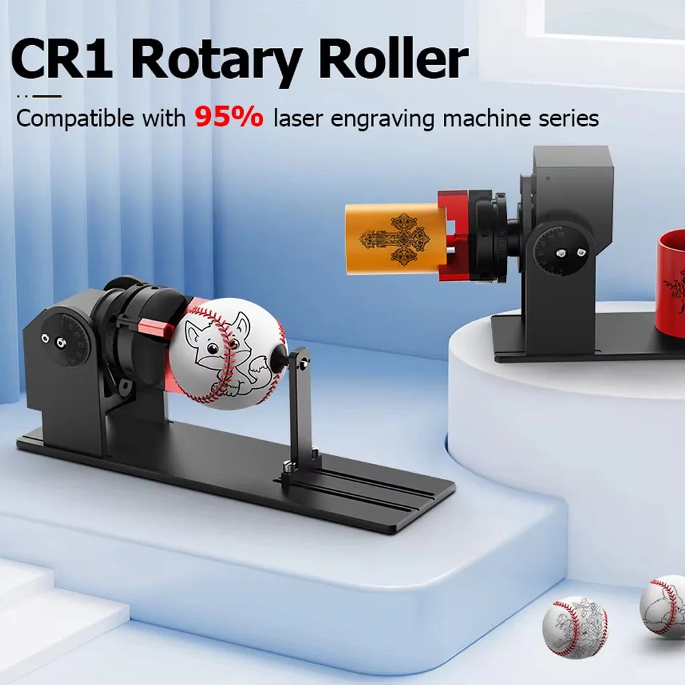 Лазерный вращающийся ролик CR1 Макс. 3 в 1, поворотный патрон, вращающийся роликовый ...