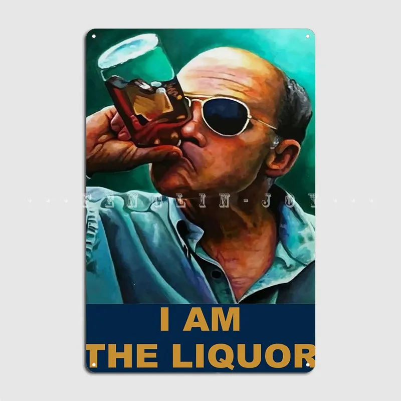 I Am The Liquor Metal Plaque Poster Wall Pub Garage Decoration Bar Cave ...