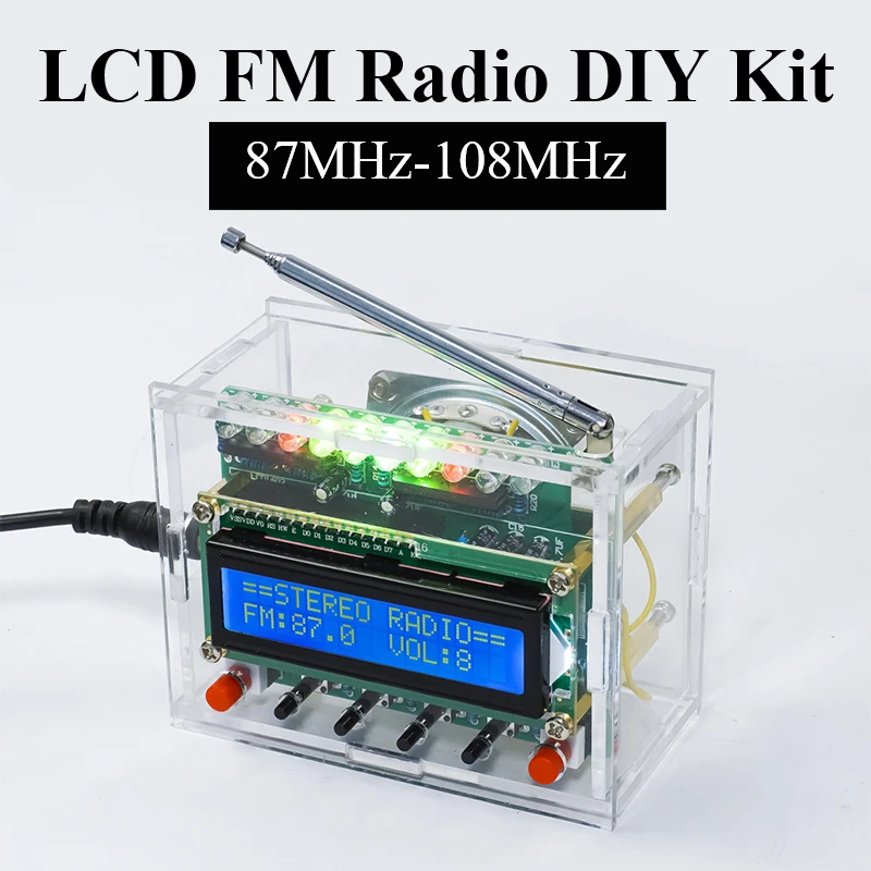 RDA5807 LCD FM радионабор | AliExpress