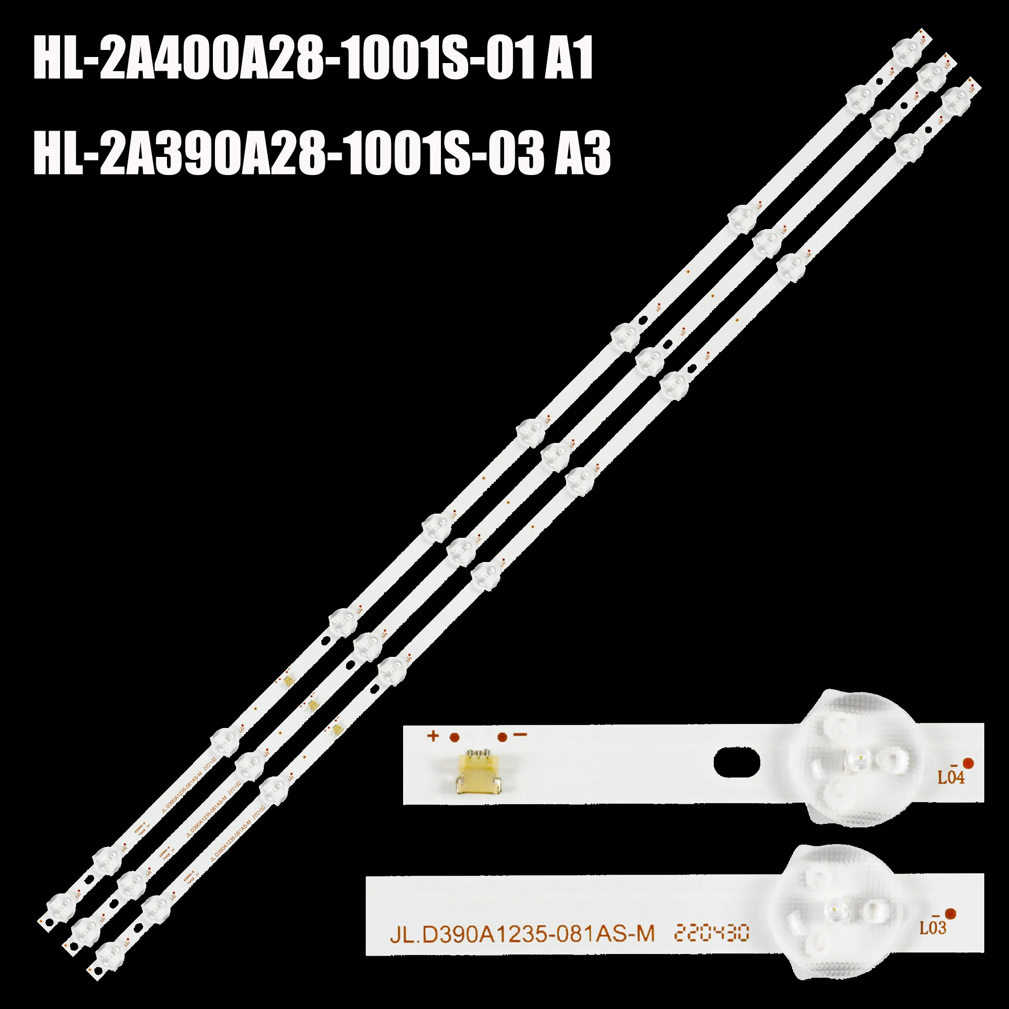 Светодиодная лента для 40DS00Y_BK_CIS HL-2A390A28-1001S-01 A1 HL-2A390A28-1001S-03 A3 HL ...