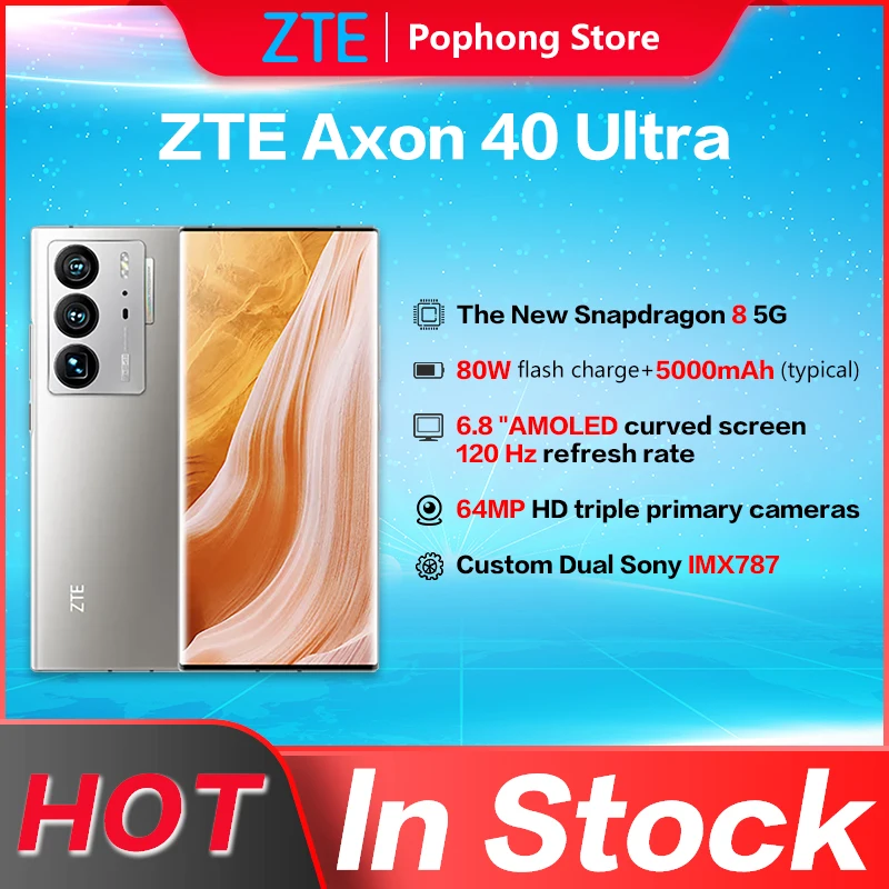 ZTE Axon 40 Ultra - Full phone specifications
