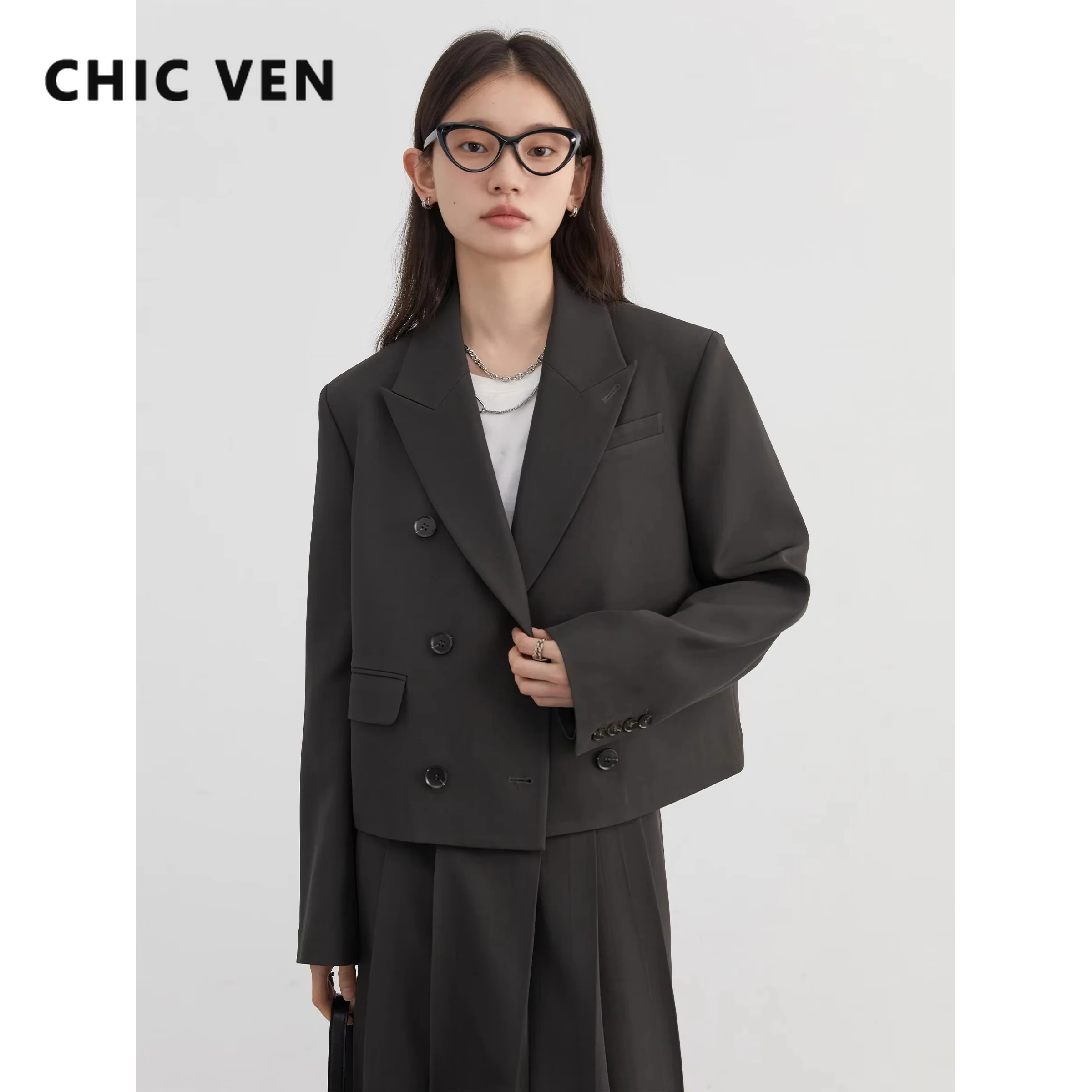 CHIC VEN Женский костюм из полиэстера | AliExpress