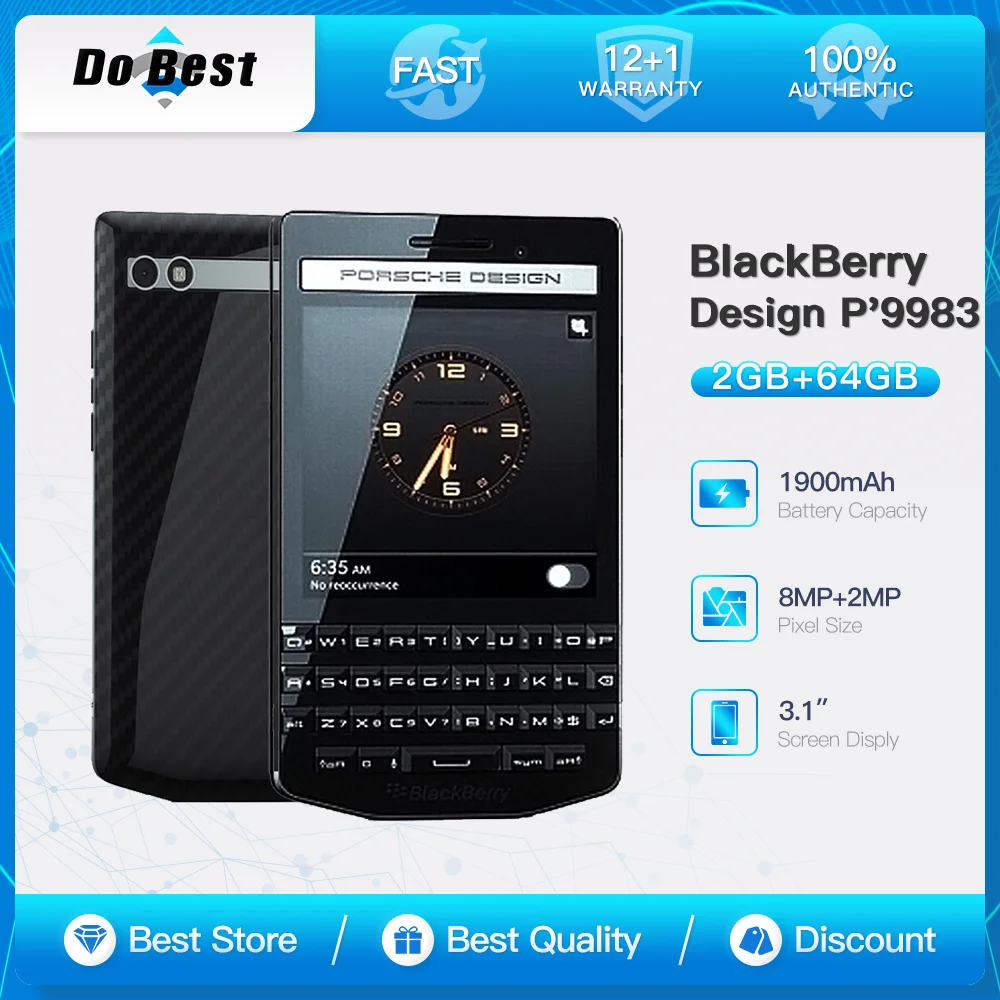 Смартфон Blackberry P9983, 2/64ГБ, global | AliExpress