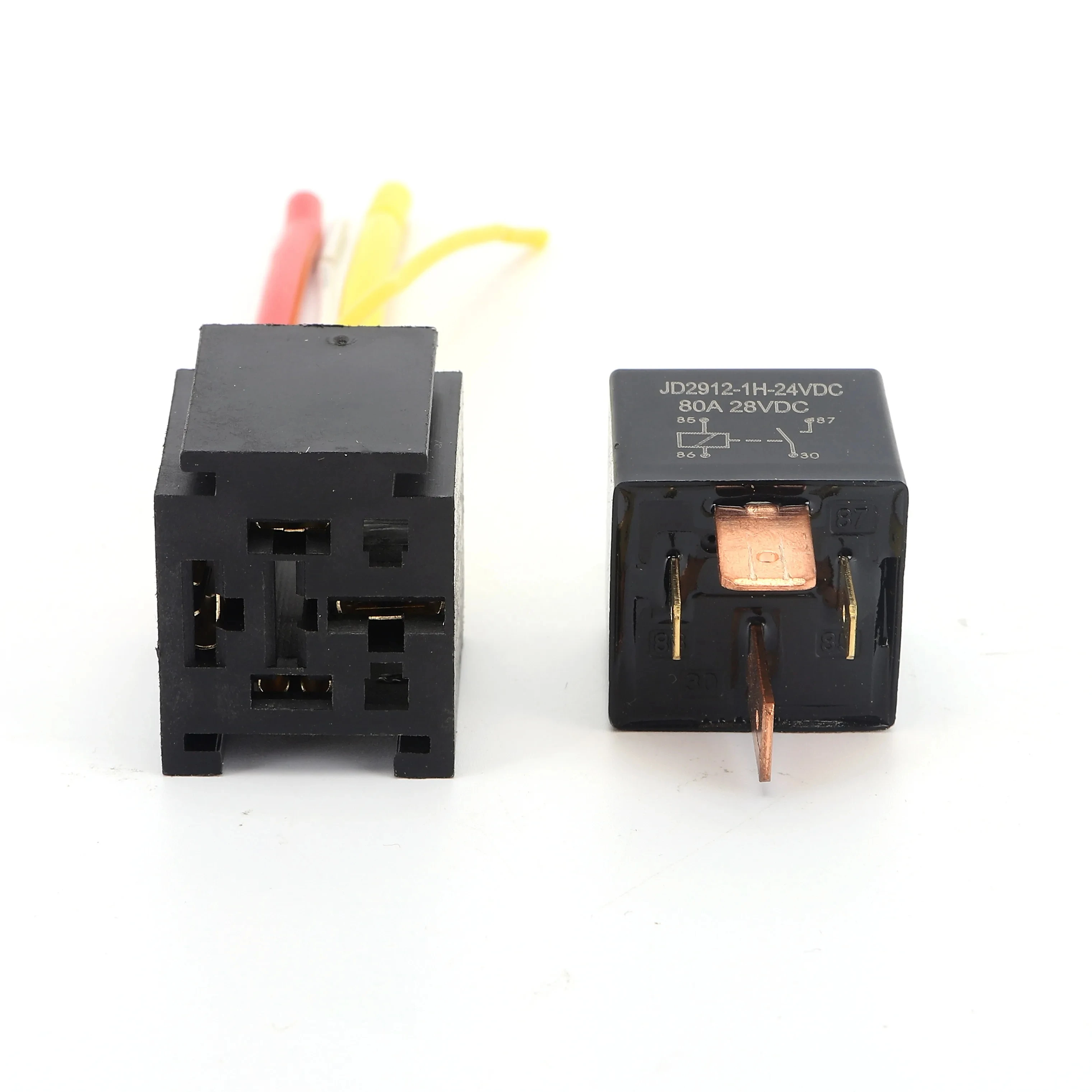 Универсальное нормально открытое реле для автомобиля, 40 А, 80 А, реле ...