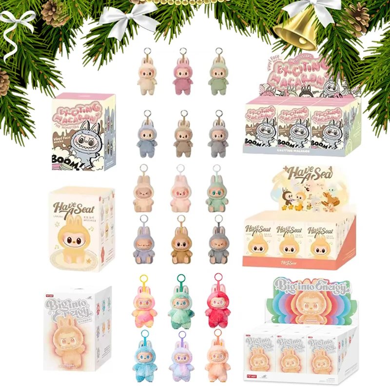 Фигурки-сюрпризы MINISO Macaron Monster Labubu V3 | AliExpress