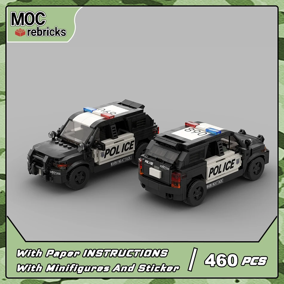Конструктор MOCREBRICKS Полицейский автомобиль Ford Explorer 460 ...