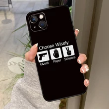 Glock Handgun Phone Case For iPhone 11 12 13 14 15 Pro Max Mini X XS ...