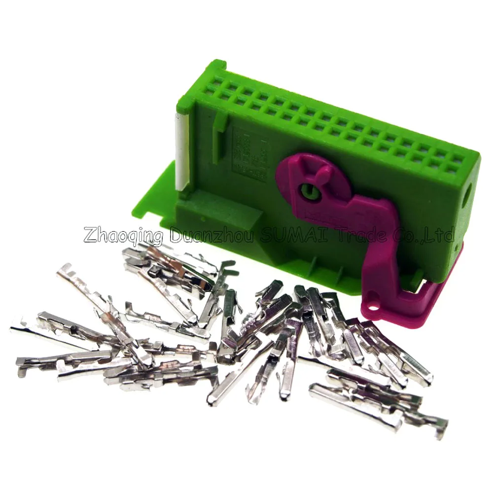 Зеленый 32-контактный/ходовой разъем 1J0 972 977 D, разъем B5 ...