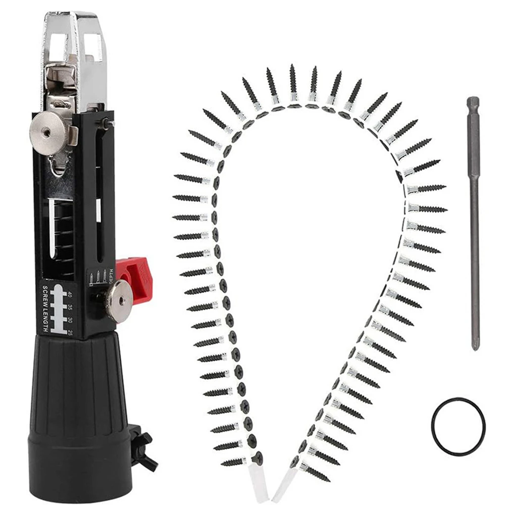 Автоматическая отвертка цепи гвоздезабивной пистолет | AliExpress