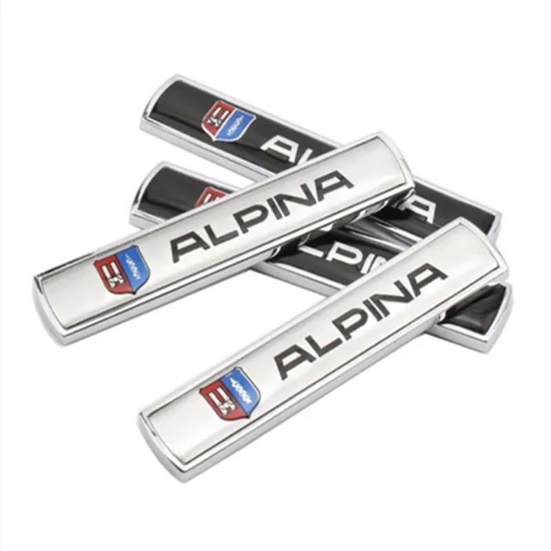 ALPINA letter logo car sticker for Alpina sports side standard rear ...