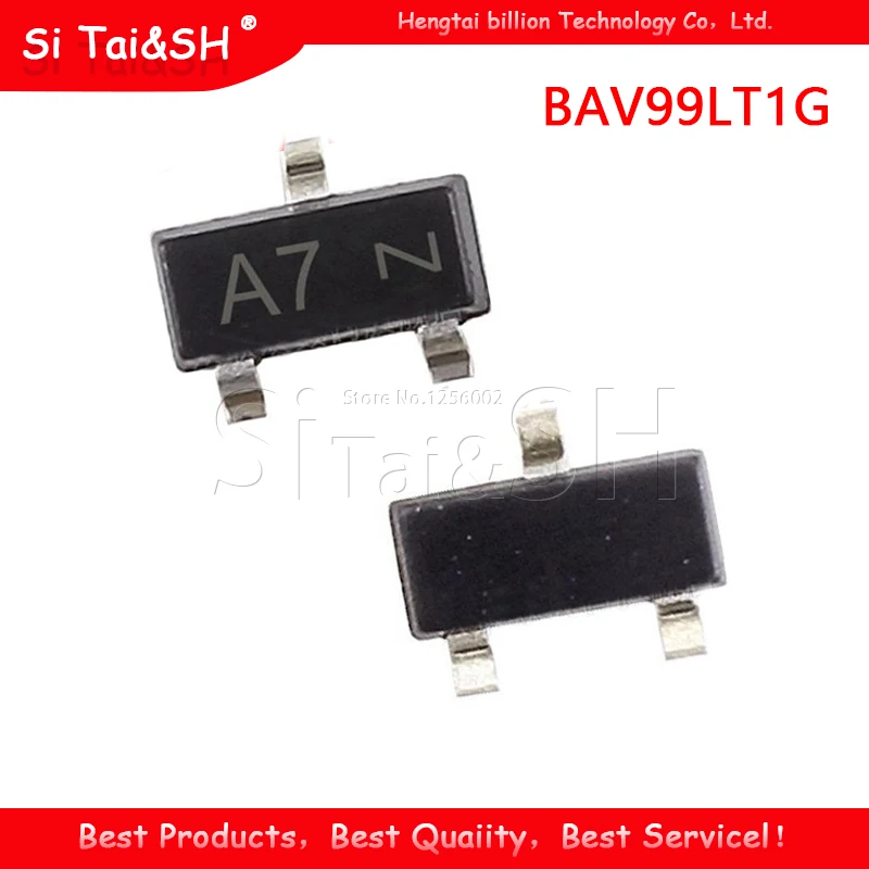 Двухсерийный коммутационный диод BAV99LT1G SOT23 BAV99LT SOT-23 ...