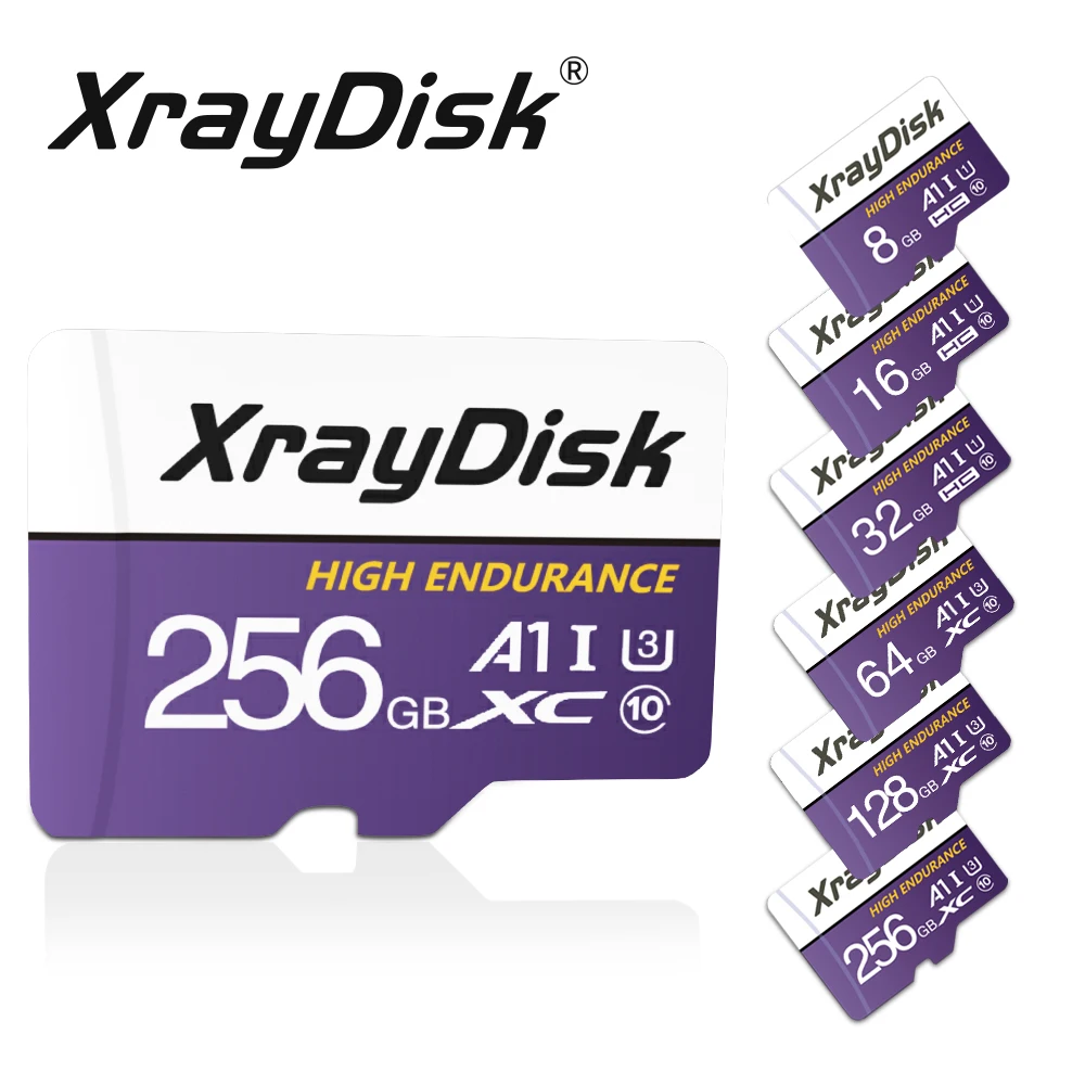 Xraydisk карта памяти 256 ГБ 128 Гб 64 ГБ 32 ГБ высокоскоростная TF ...
