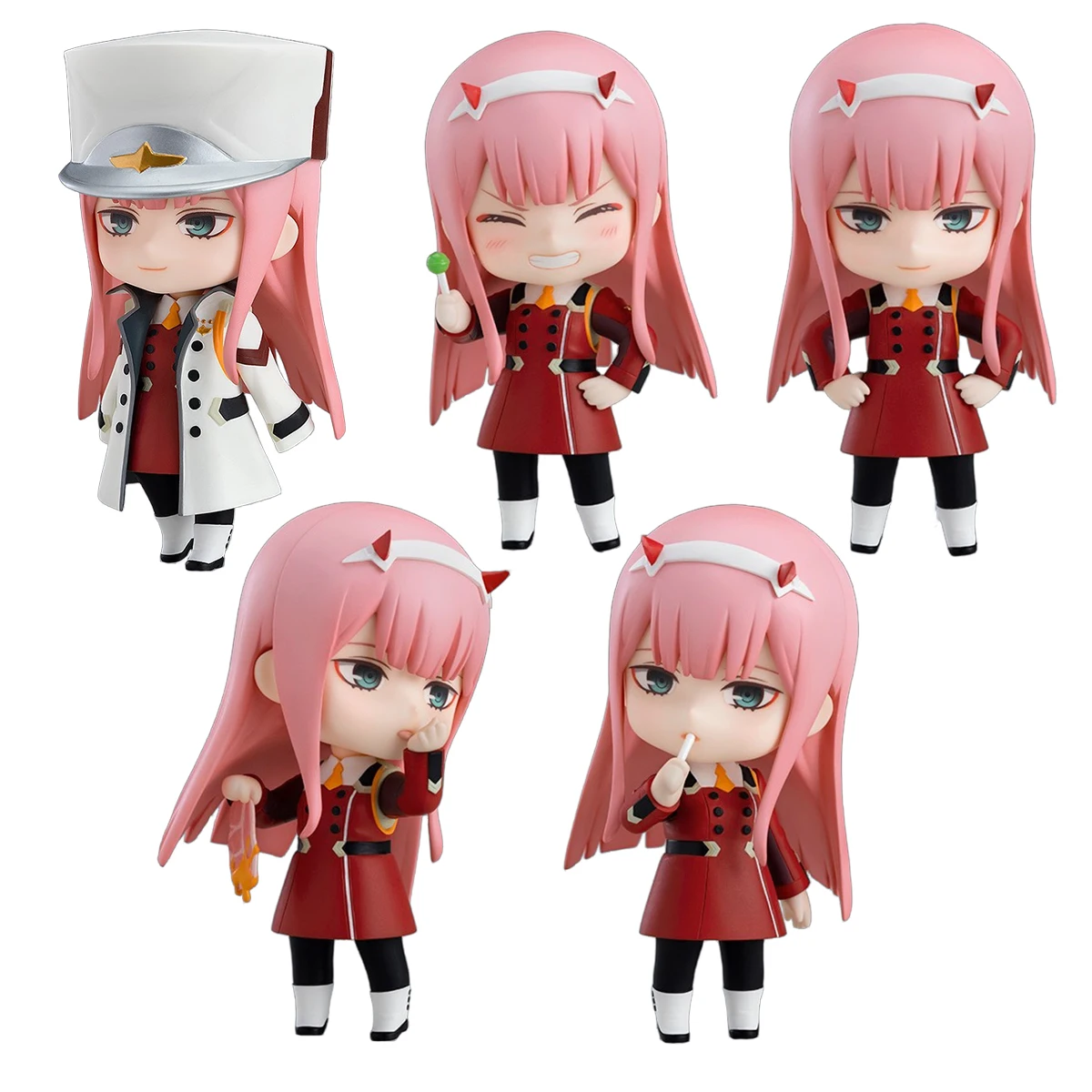 Фигурка Darling in the FranXX 02 ZERO TWO MIFEN PVC 10 см | AliExpress