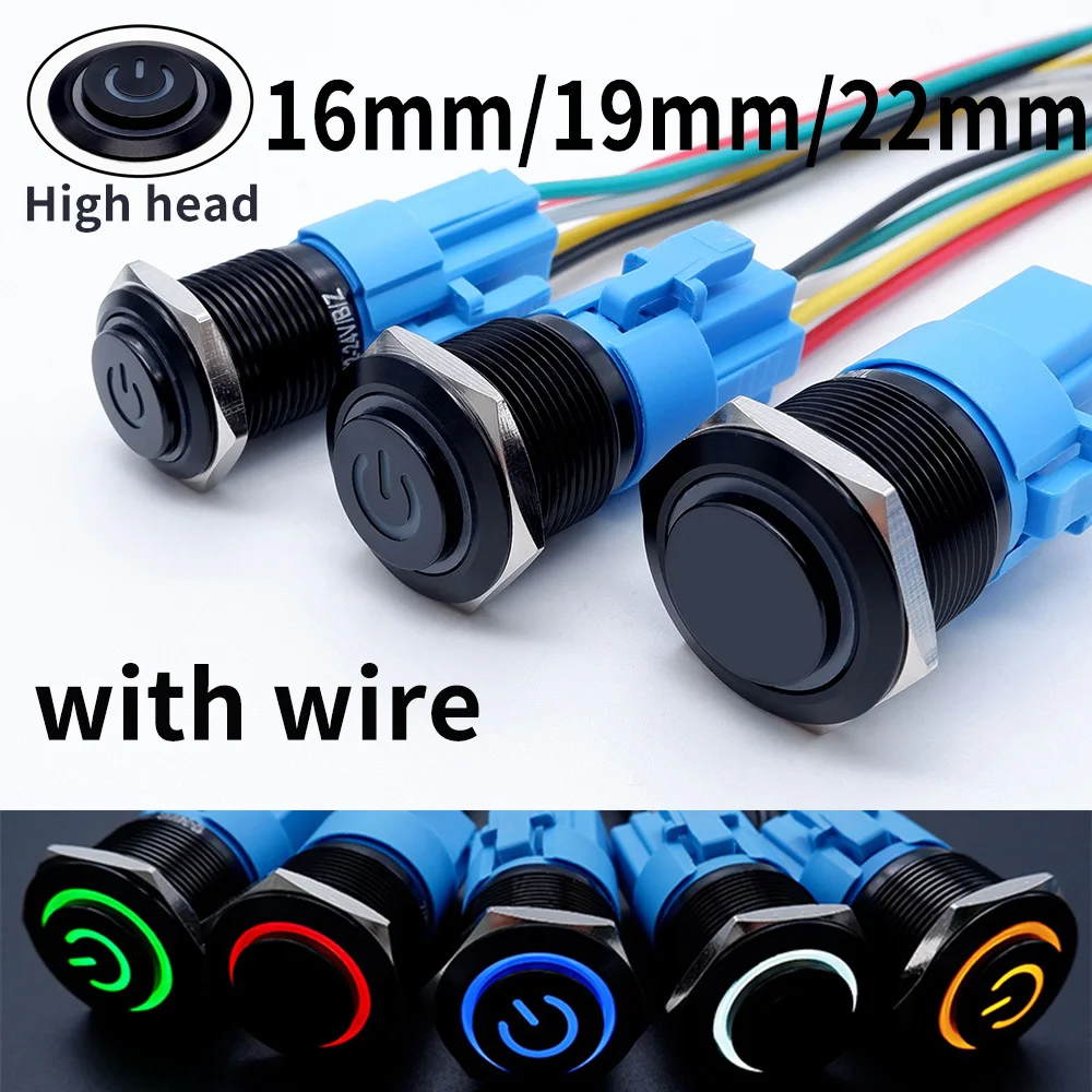 Металлический кнопочный переключатель PRONCH | AliExpress