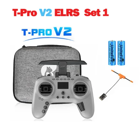 Jumper T-Pro V2 internal ELRS 2.4Ghz + receiver + batteries - at all stores