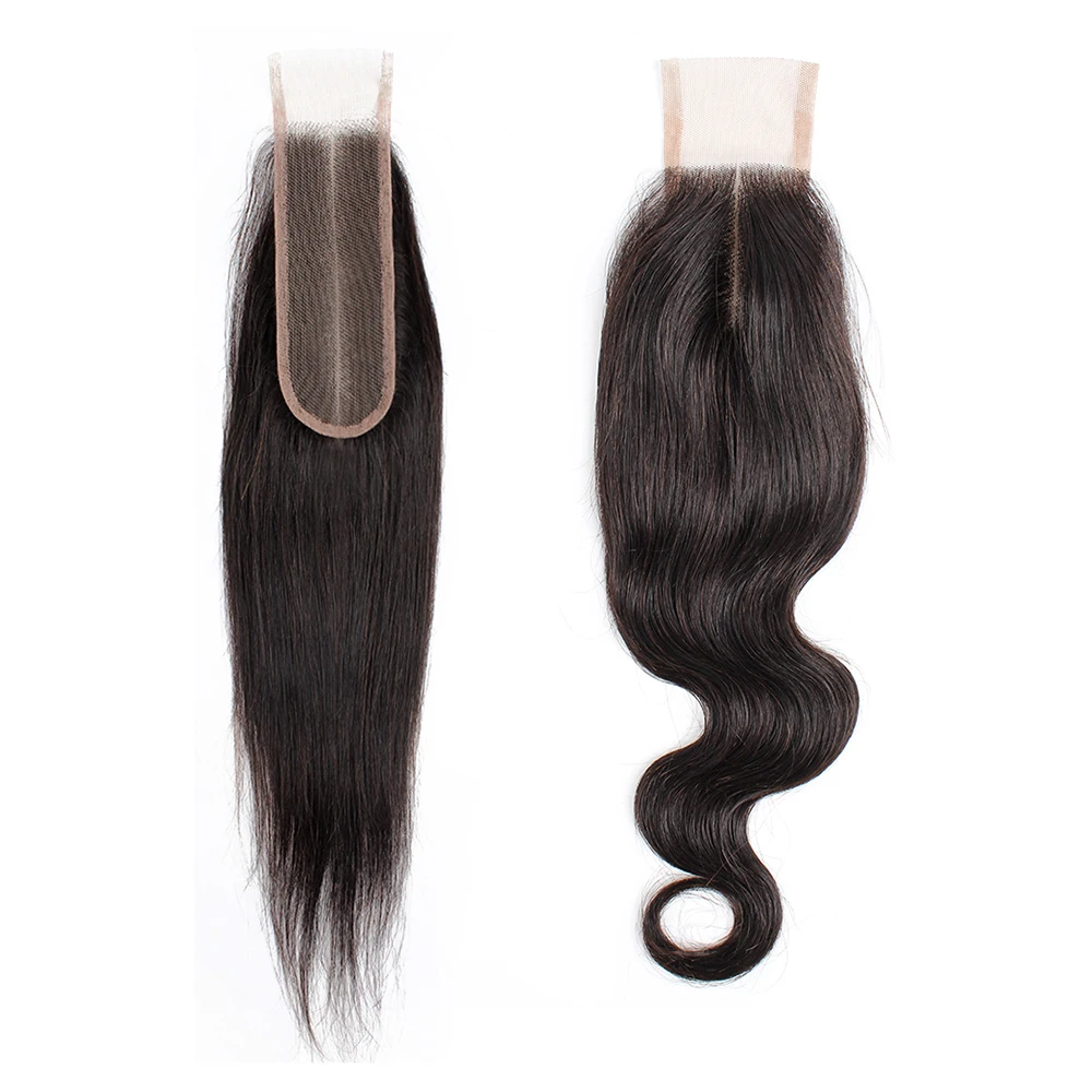 Straight 2x6 Lace Closure Body Wave 2*6 Closures Remy Indian Human Hair ...