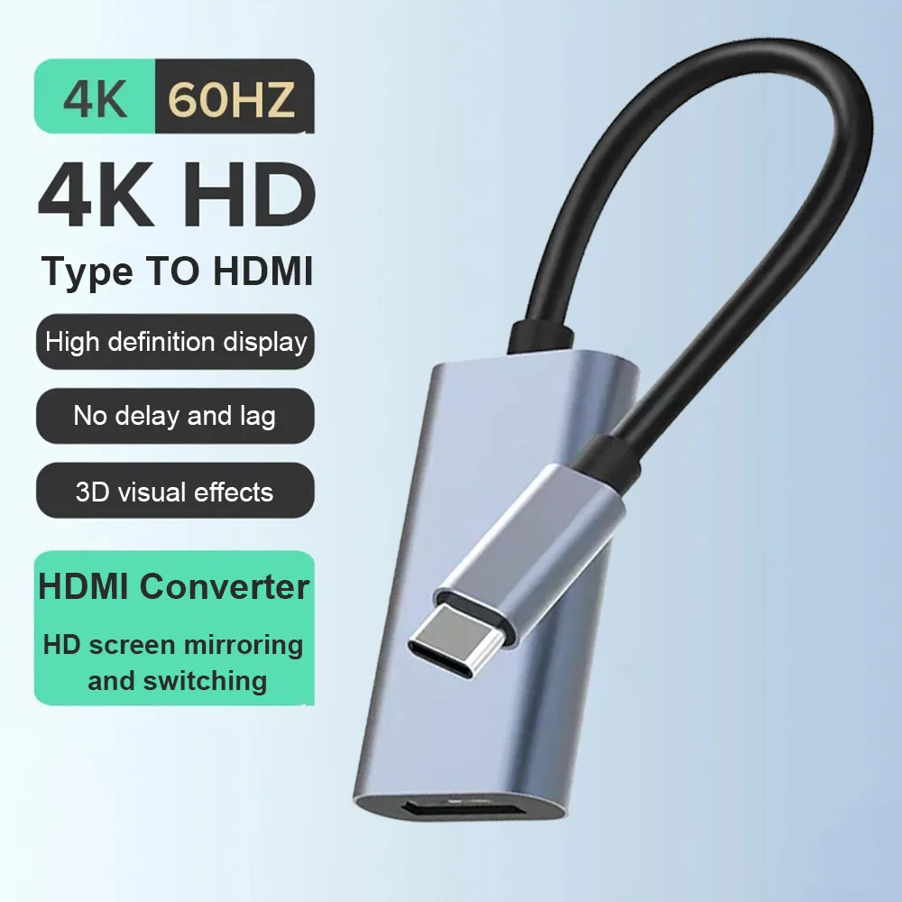 USB C на HDMI адаптер 4K 60Гц | AliExpress