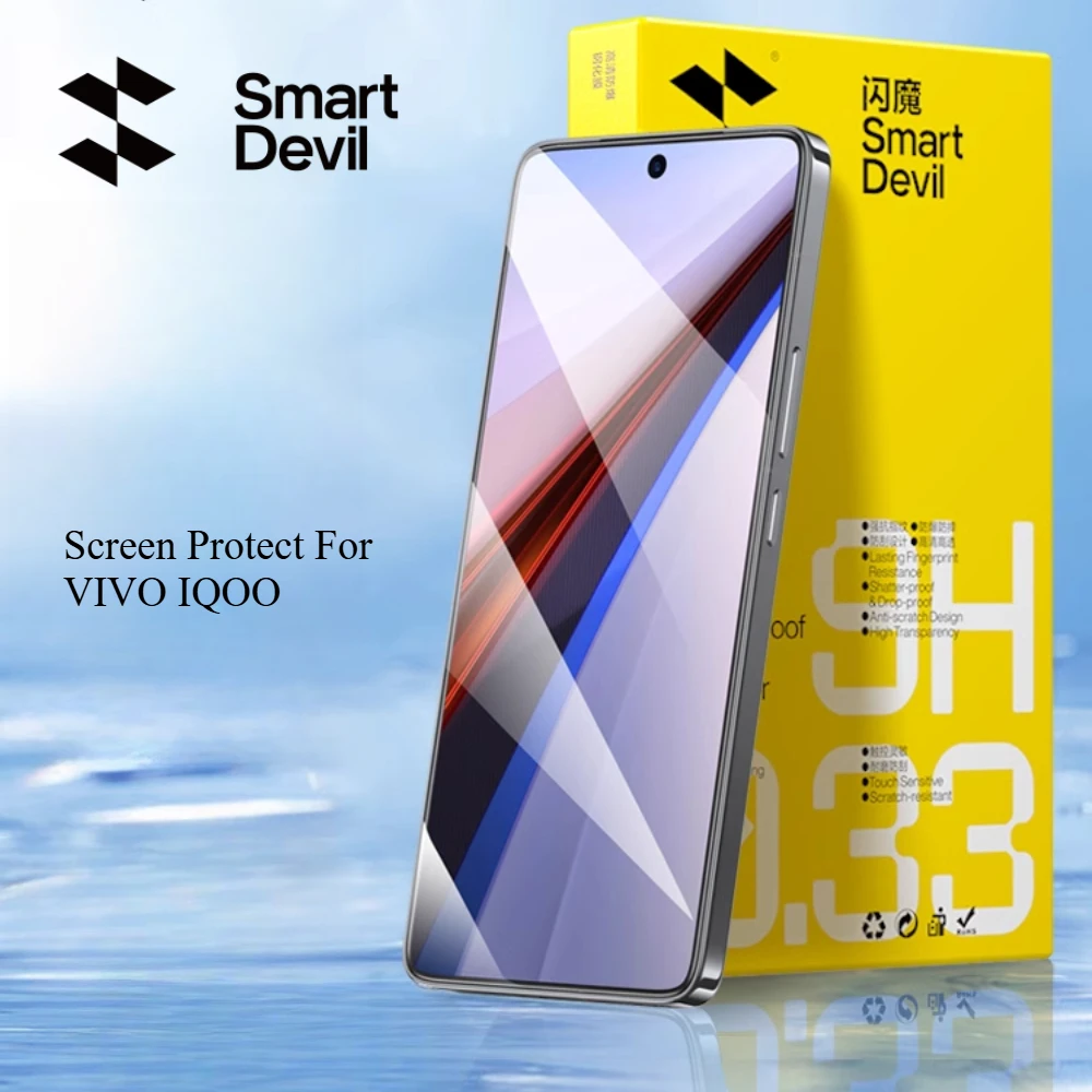 Защитная пленка SmartDevil для экрана VIVO iQOO 13 12 11S 11 Neo8 Pro IQOO Neo8 HD, прозрачная ...