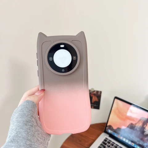 Чехол huawei mate 50 pro с ушами - купить недорого | AliExpress