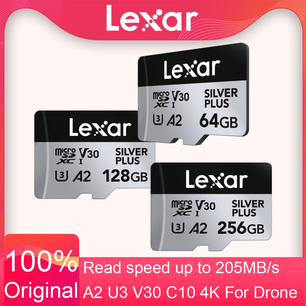 Lexar 1366x карта памяти microSD 64/128/256/512 ГБ | AliExpress