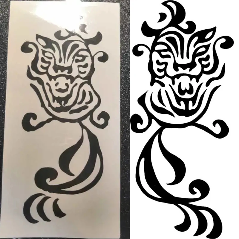 Anime Tokyo Revengers Tattoos Dragon Sticker Draken Manjiro Sano Ken ...